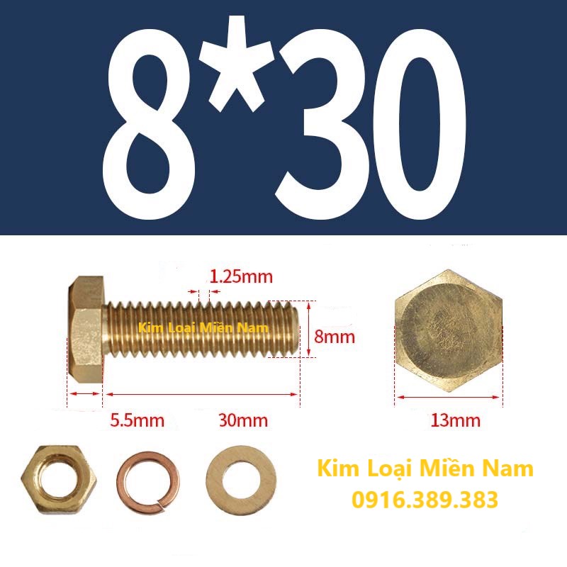 Bulong Đồng Thau M8